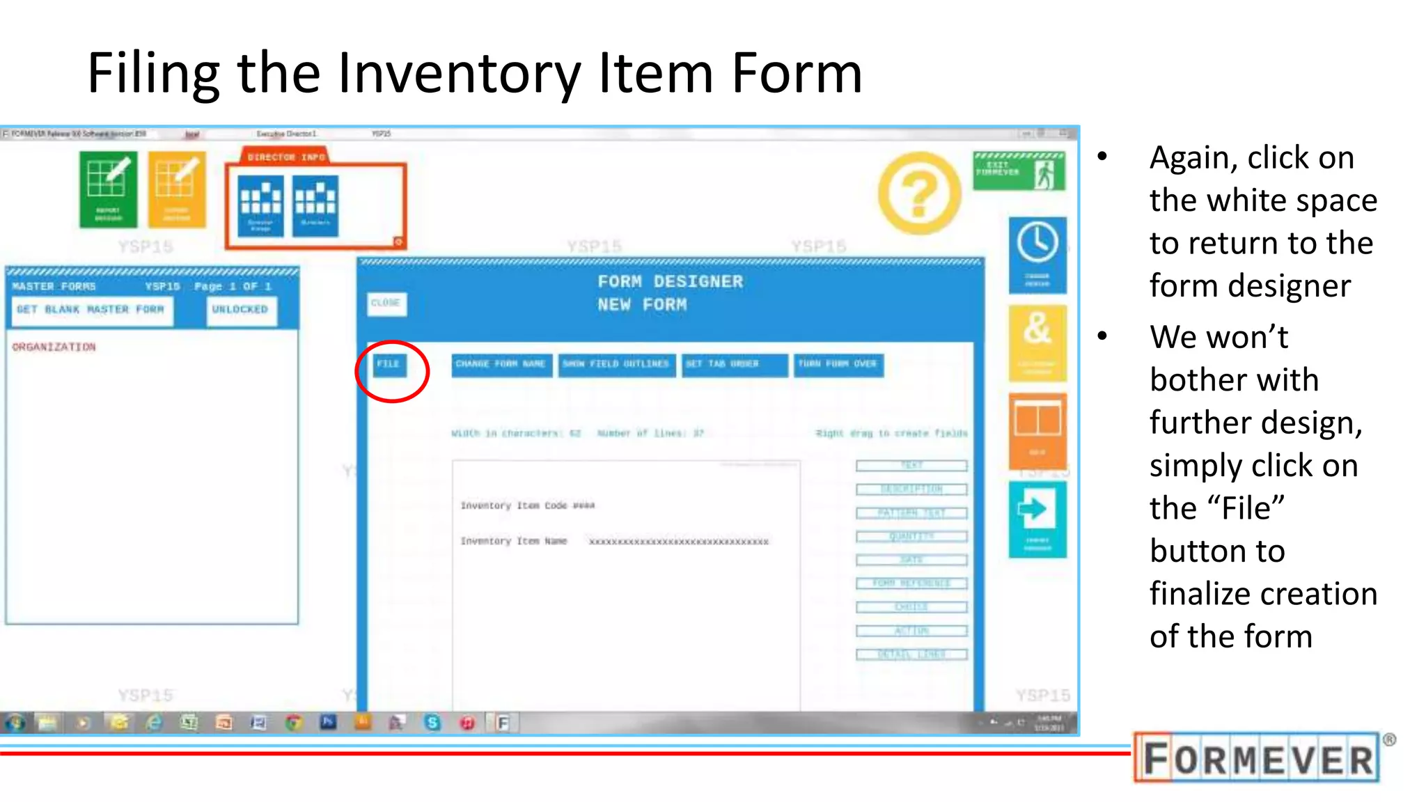 Instructions for Building a Simple Inventory System in Formever | PPT