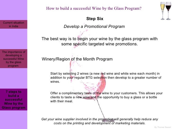 Build A Successful Wine By The Glass Program Indian Market
