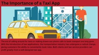 Build a Taxi App with Code Brew Labs | PPT