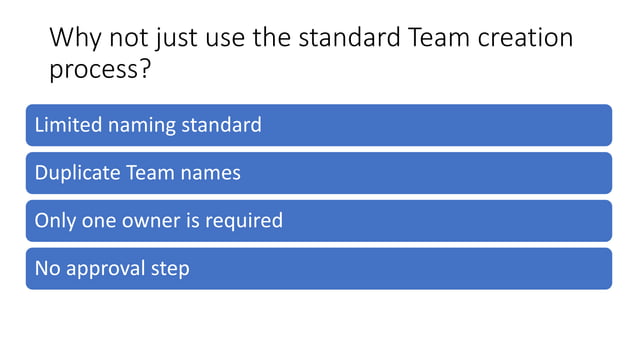 Build a Teams creation workflow using Power Automate | ESPC 22 Microsoft Teams Week | PPT