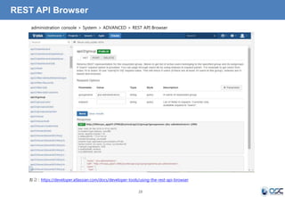 Atlassian JIRA Plugin 및 REST API를 이용한 기능 확장 | PPTX