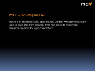 Build a typo3 website in an hour | PDF