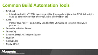 Build automation best practices | PDF