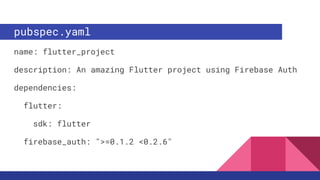Build beautiful native apps in record time with flutter | PDF