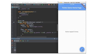 Build beautiful native apps in record time with flutter | PDF