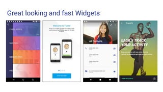 Build beautiful native apps in record time with flutter | PDF