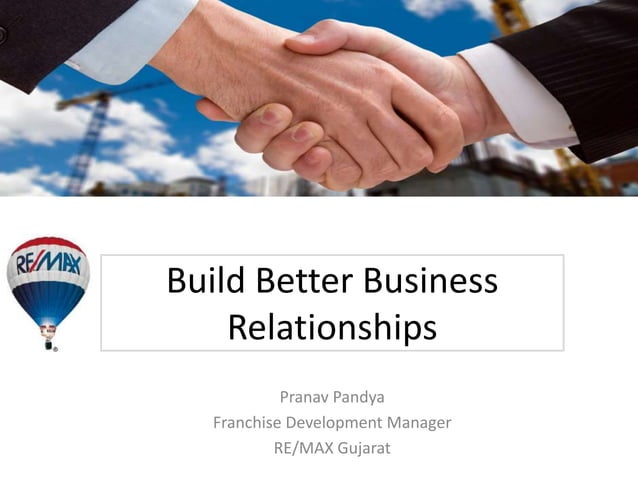 Build Better Business Relationships | PPT