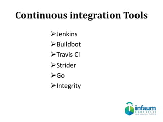 Continuous Integration using Buildbot | PPT