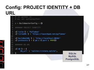 Buildbot: The Continuous Integration Python framework | PDF ...