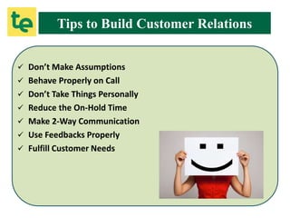 25 Simple Tips to Maintain Good Customer Relationships | PPTX