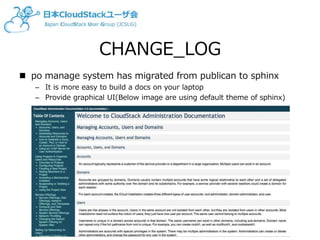 Instruction to build Apache CloudStack docs with Sphinx | PPTX