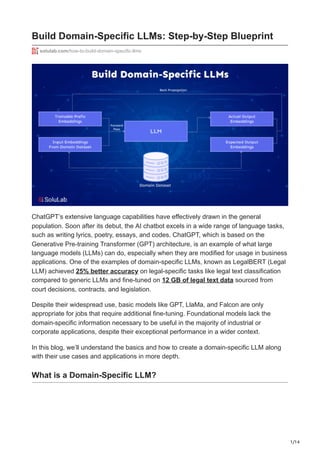 Build Domain-Specific LLMs Step-by-Step Blueprint.pdf