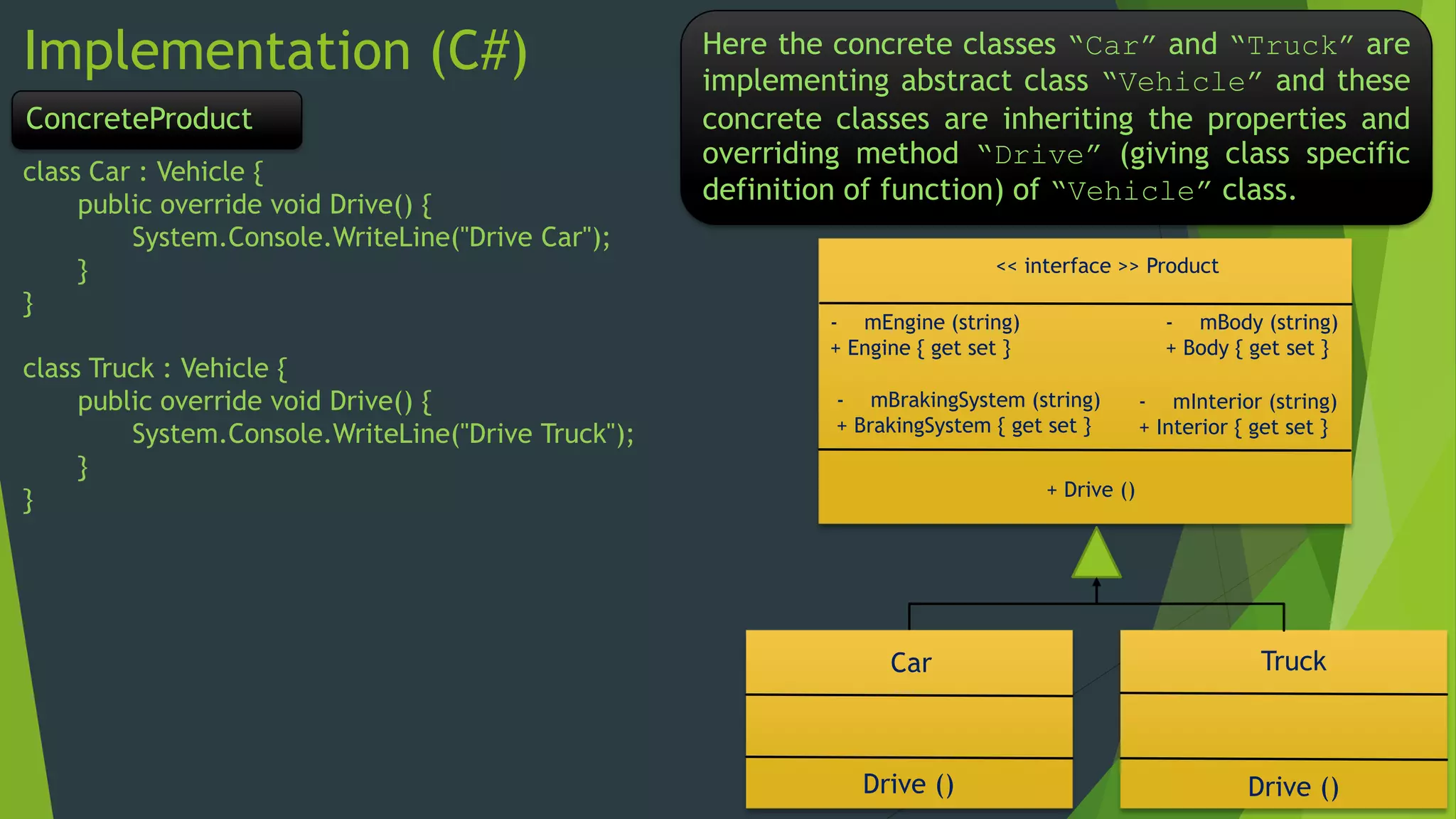 Builder Design Pattern (Generic Construction -Different Representation ...