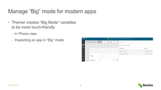Build great looking web app themes with themer 1.1 | PPT