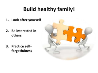 Build Healthy Family | PPTX