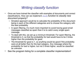 Building A Classifier | PPT