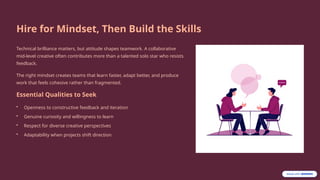 Building a Cohesive Creative Team in 2025 | PPTX