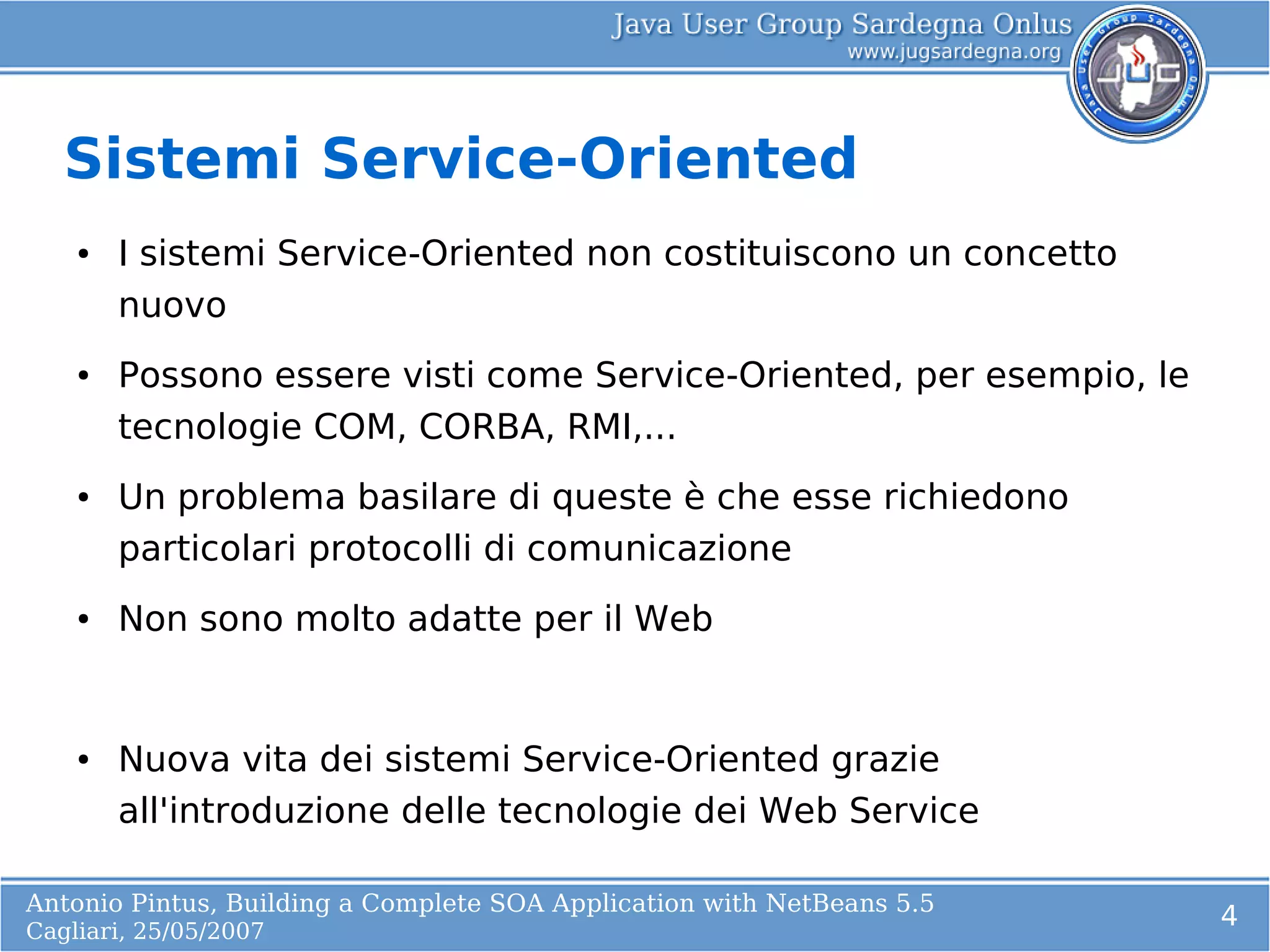Building a complete SOA application with NetBeans 5.5 | PPT