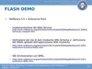 Building a complete SOA application with NetBeans 5.5 | PPT