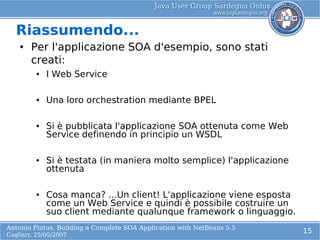 Building a complete SOA application with NetBeans 5.5 | PPT
