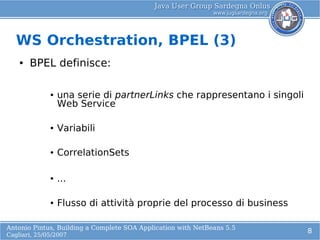 Building a complete SOA application with NetBeans 5.5 | PPT