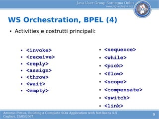 Building a complete SOA application with NetBeans 5.5 | PPT