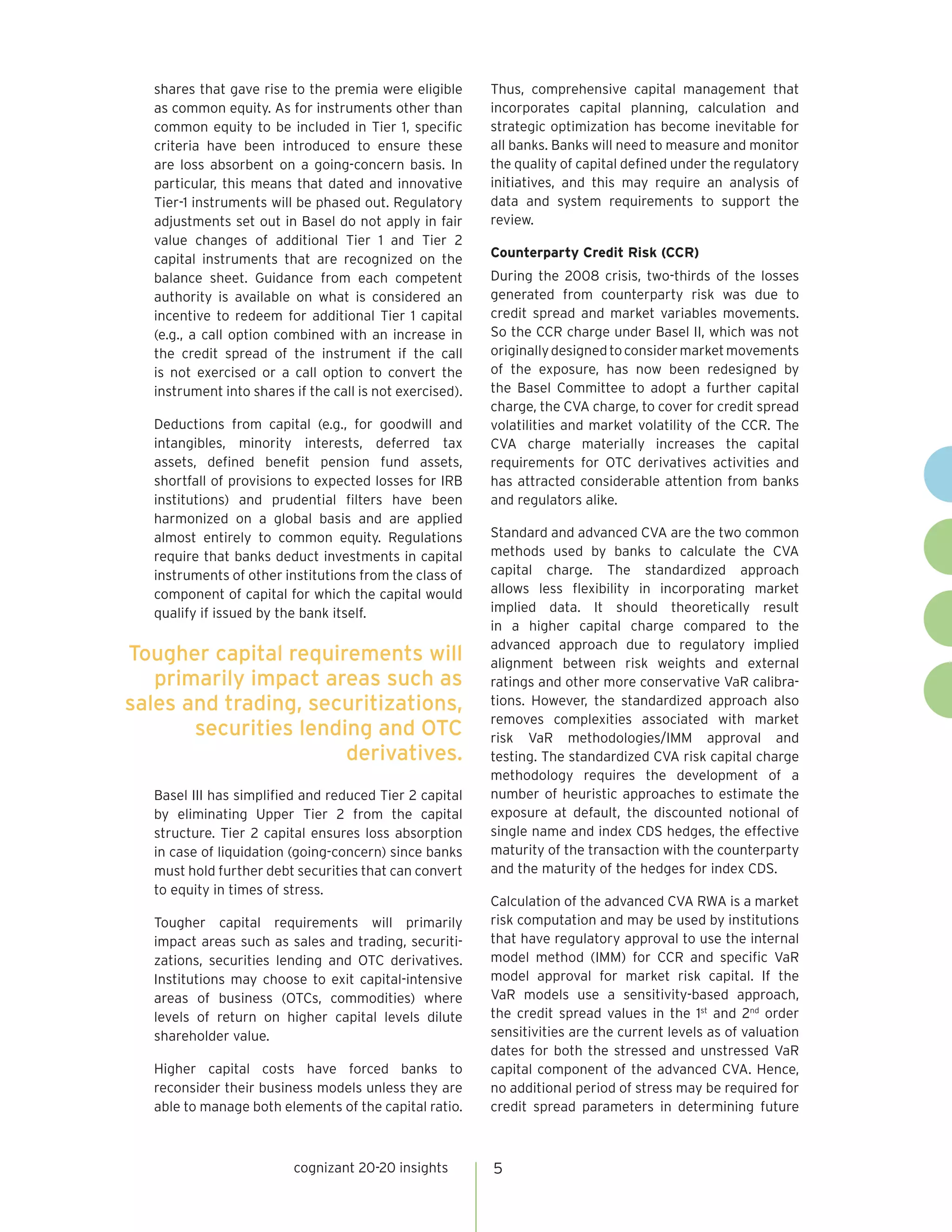 Building a Holistic Capital Management Framework | PDF