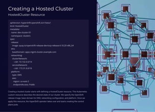 Building a Multi-Tenant OpenShift Platform with HyperShift | PDF
