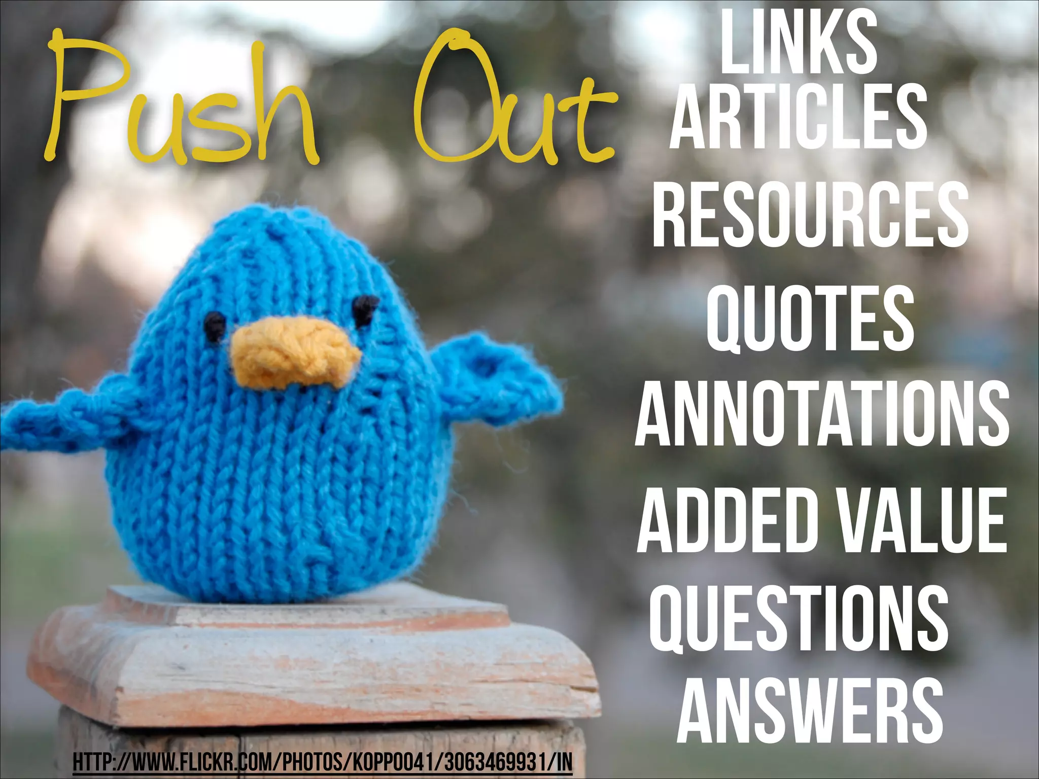 Building a PLN | PPT