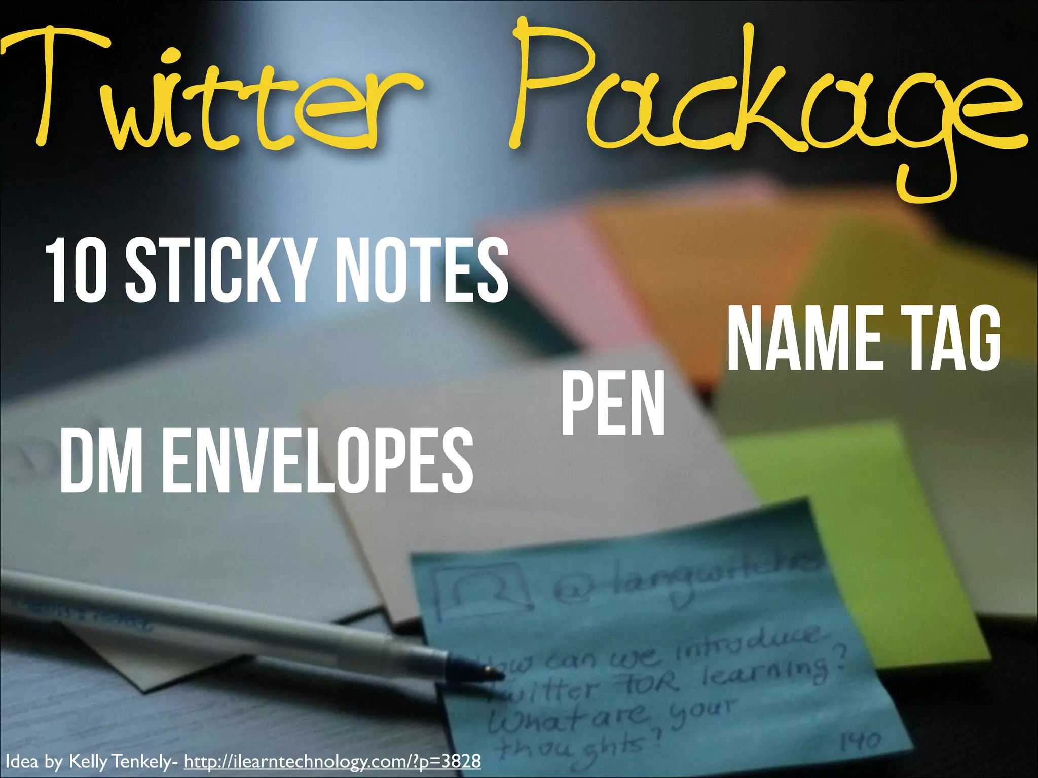 Building a PLN | PPT