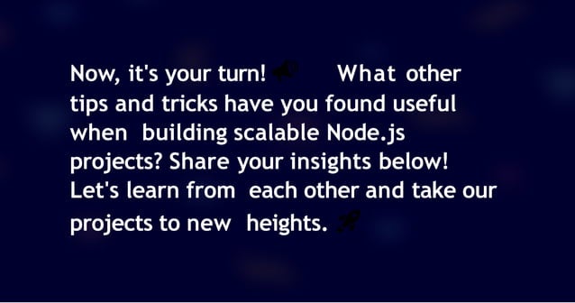 Building-a-scalable-Nodejs-project-Tips-and-Tricks.pptx | Free Download