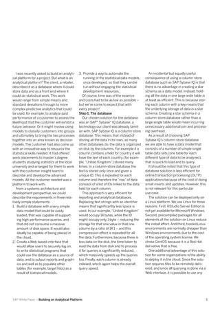 Sybase IQ ile Analitik Platform | PDF