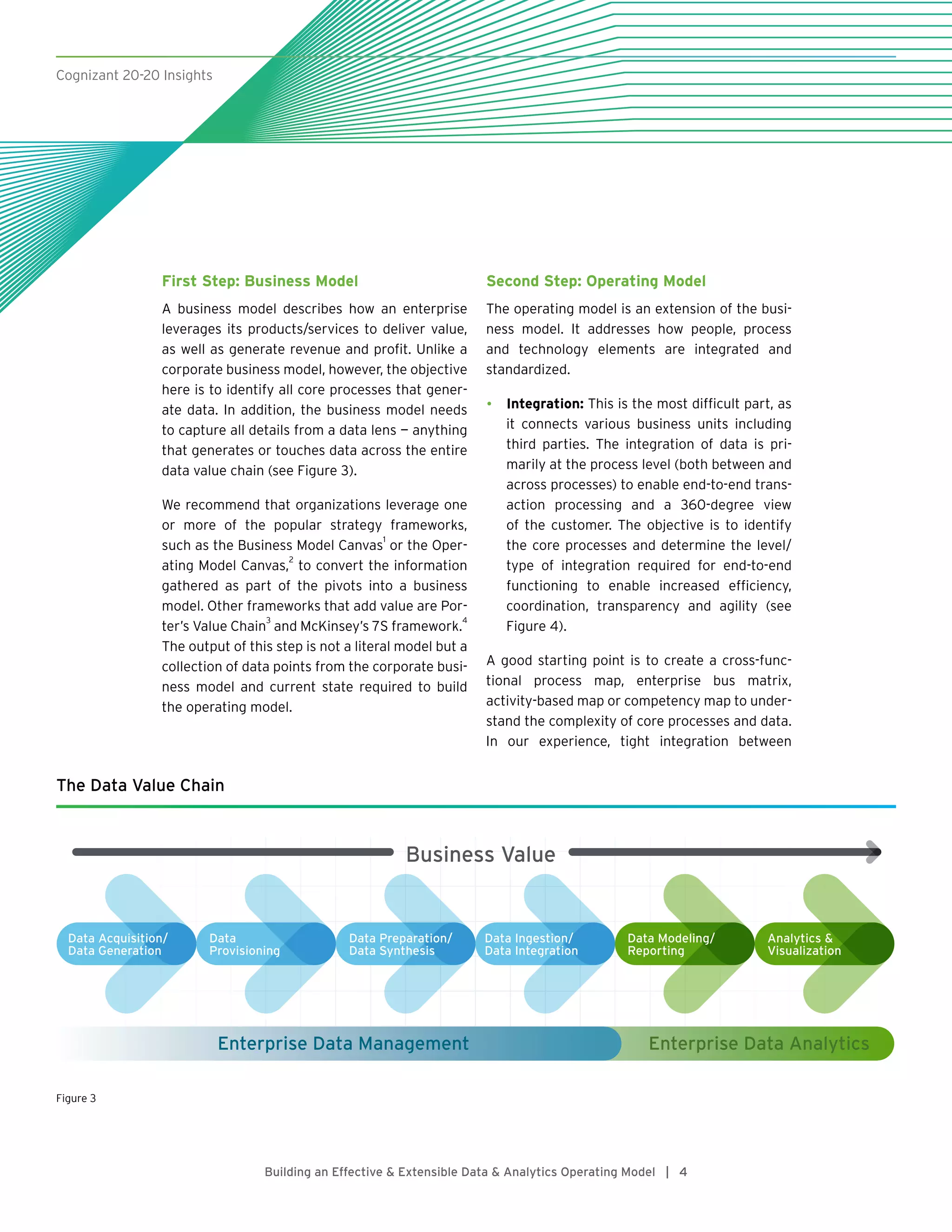 Building an Effective & Extensible Data & Analytics Operating Model | PDF