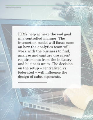 Building an Effective & Extensible Data & Analytics Operating Model | PDF