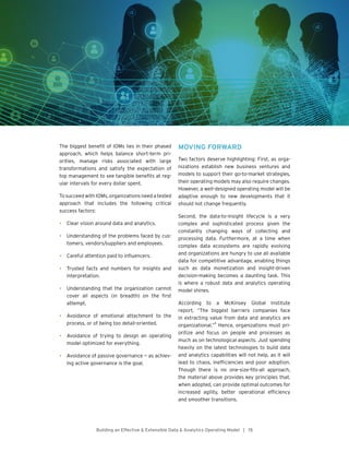 Building an Effective & Extensible Data & Analytics Operating Model | PDF