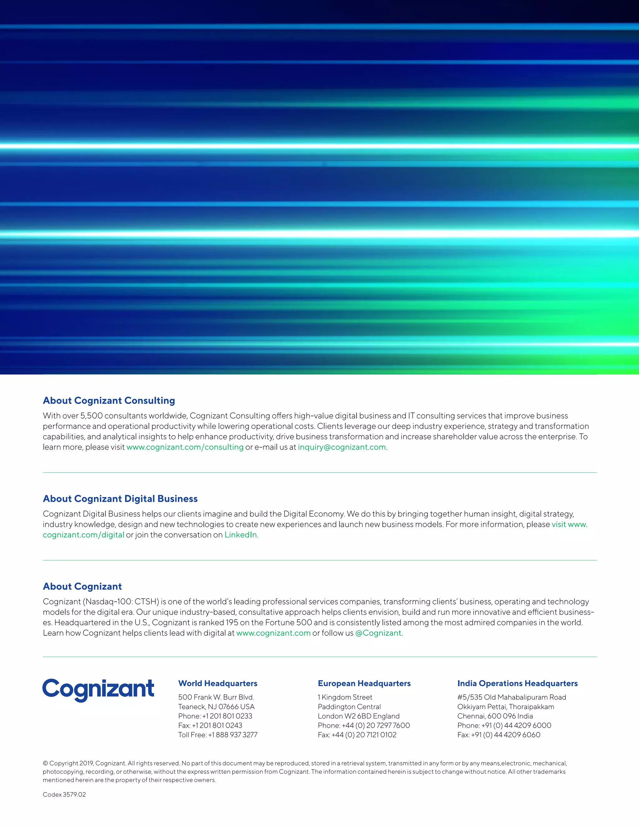 Building An Effective And Extensible Data And Analytics Operating Model