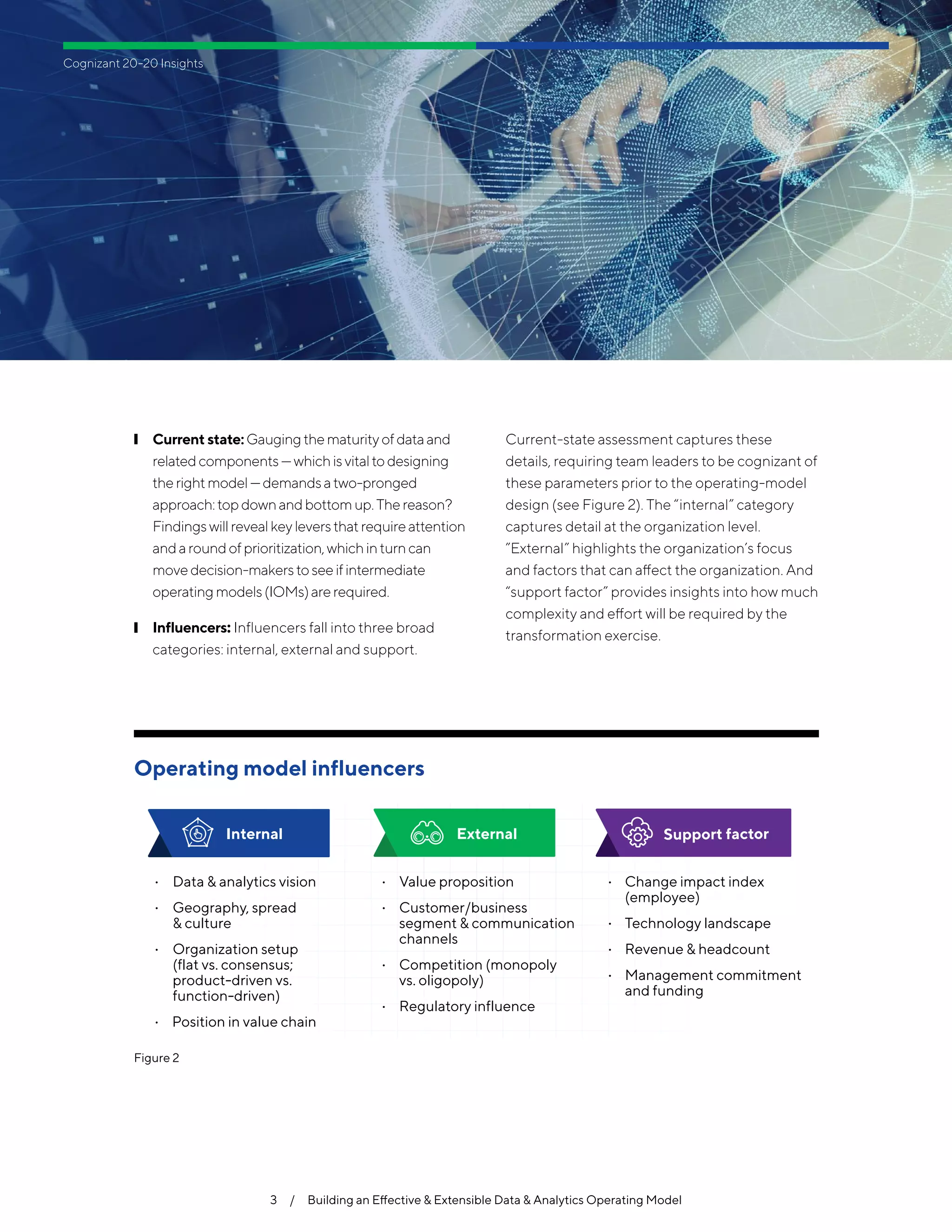 Building An Effective And Extensible Data And Analytics Operating Model