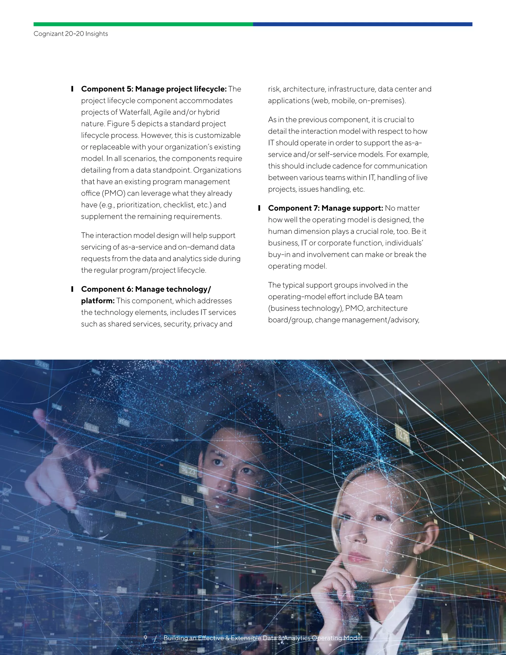 Building An Effective And Extensible Data And Analytics Operating Model