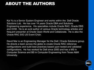 Building an Oracle Grid with Oracle VM on Dell Blade Servers and ...