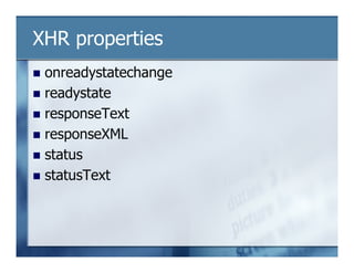 Building Applications Using Ajax | PDF