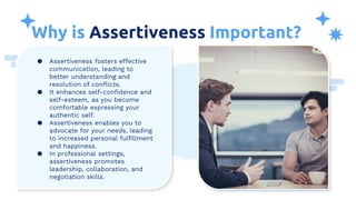 Building Assertiveness: Expressing Your Thoughts and Needs with Confidence | PPTX | Dating ...