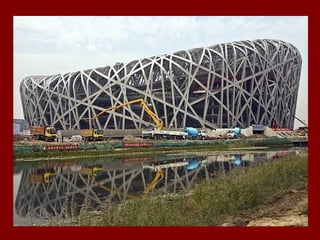 China Beijing Olympics Building Beijing 2008 Olympics In China | PPT ...