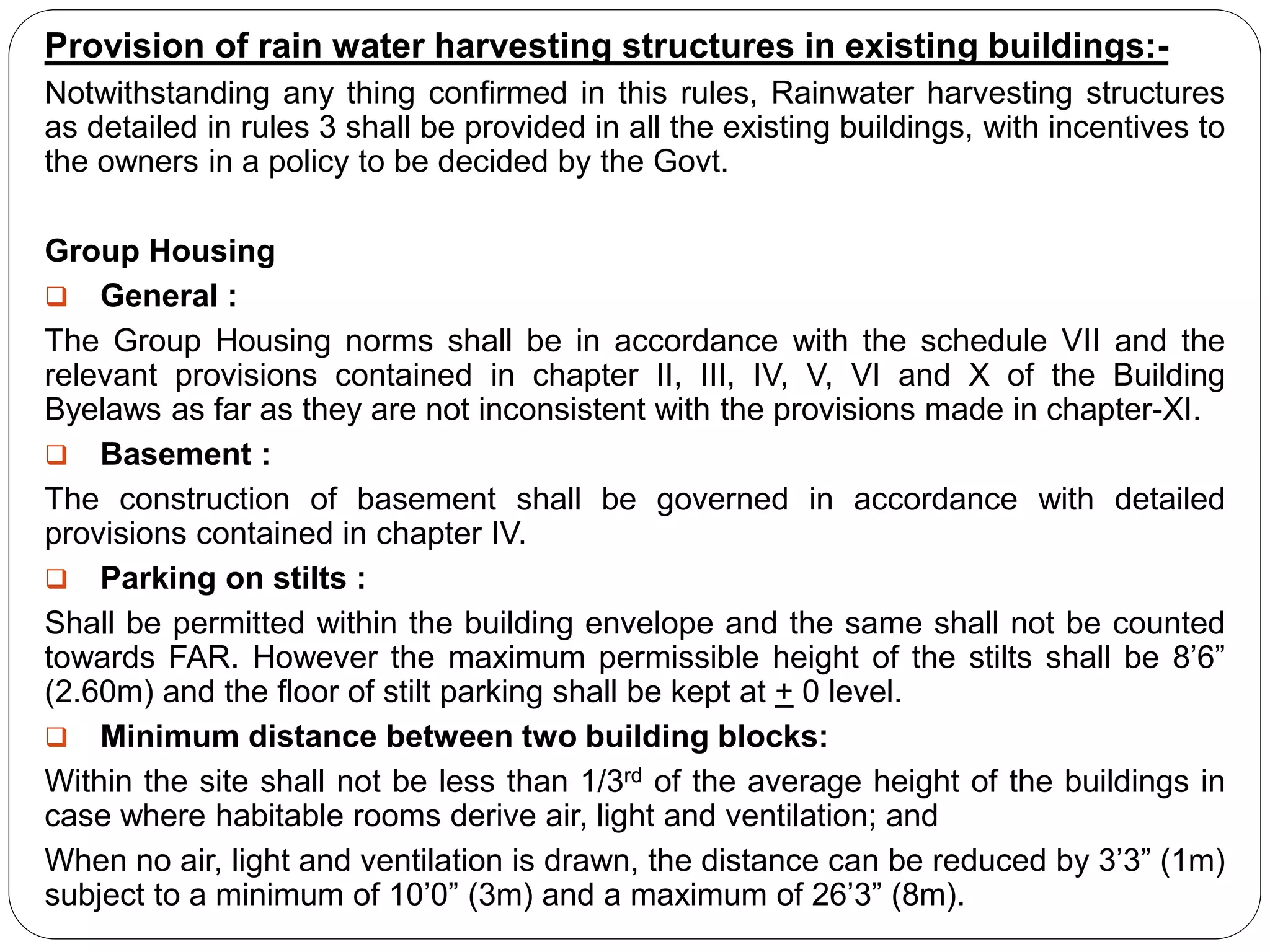 Building bye-laws-of-amritsar | PPTX