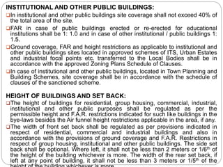 Building bye-laws-of-amritsar | PPTX