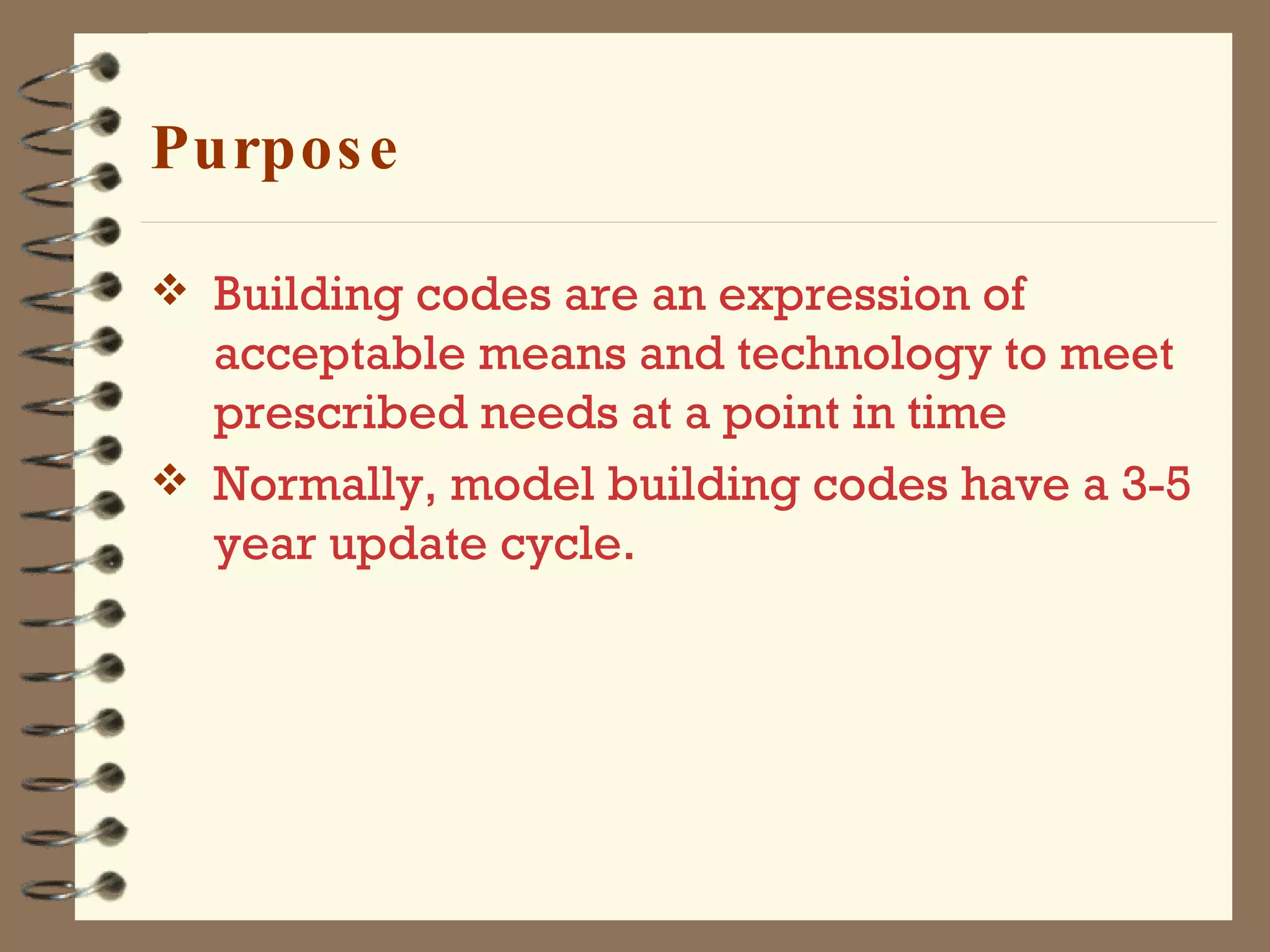 Building Codes And The Design Process | PPT