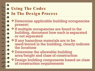 Building Codes And The Design Process | PPT
