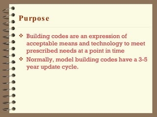Building Codes And The Design Process | PPT