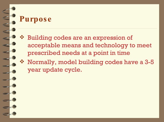Building Codes And The Design Process | PPT
