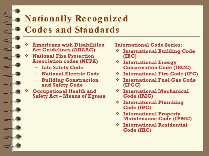 Building Codes And The Design Process