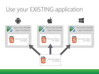 Building disconnected applications with the Geocortex mobile application framework - BK2016 | PPT